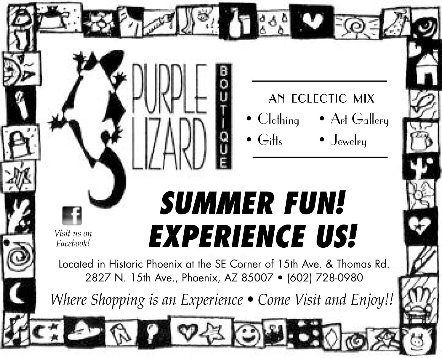 Purple Lizard ad | North Central News
