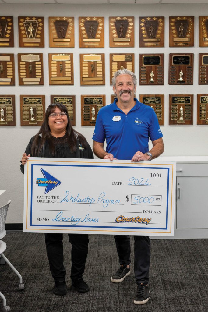 Courtesy employee receives scholarship | North Central News